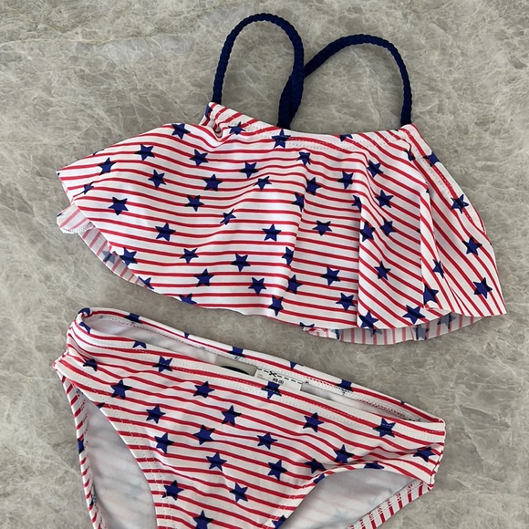 Old Navy | Swim | Euc Stars Stripes Bathing Suit Old Navy Xs 5 | Poshmark